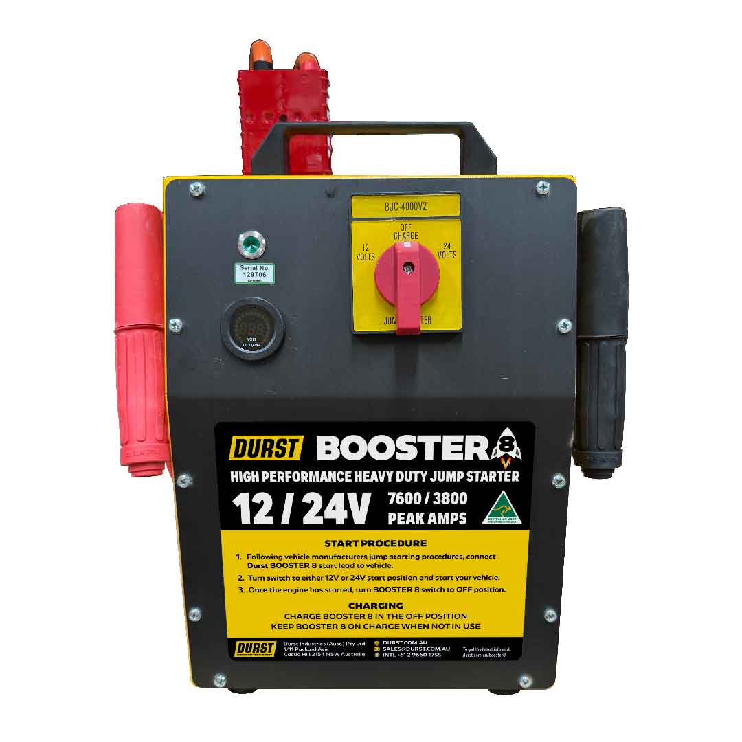 BOOSTER 8 - Portable 12V 24V Best Jump Starter for Trucks and Mining ...